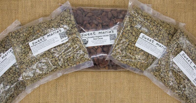 Product Guide: Green Coffee Sample Sets - Sweet Maria's Coffee Library