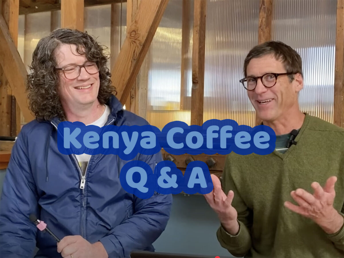 Kenya Coffee Q&A (Video) - Sweet Maria's Coffee Library