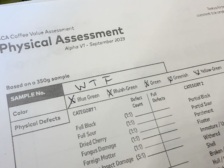 The new coffee cupping form nobody asked for... - Sweet Maria's Coffee ...